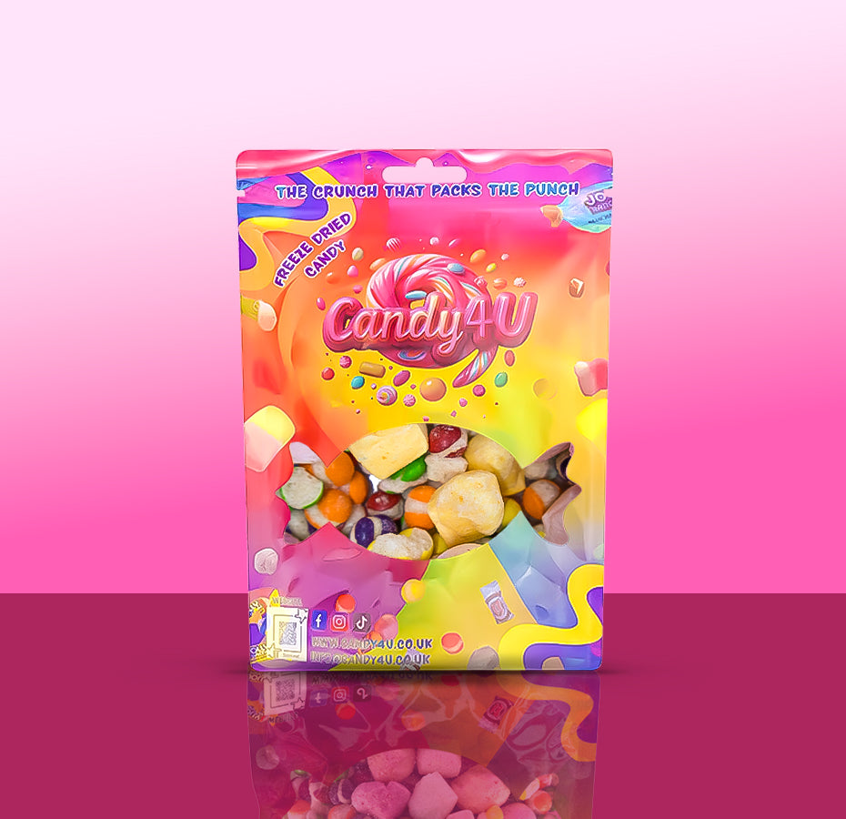 Ultimate Fruity Freeze Mix Freeze Dried Large Pouch 300g – Candy4u