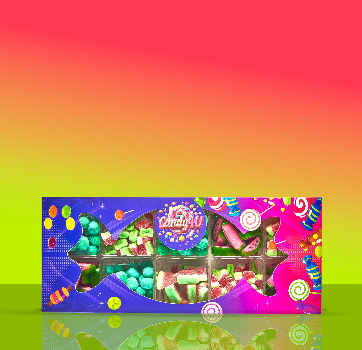 Watermelon Mix Medium Box 1kg – Candy4u